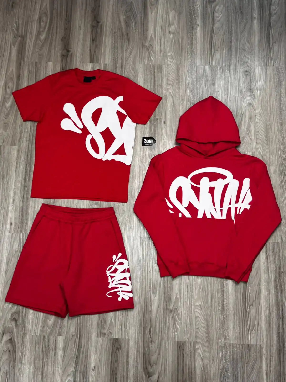 CONJUNTO SYNA WORLD + MOLETOM - RED – Boneti Store | Oficial